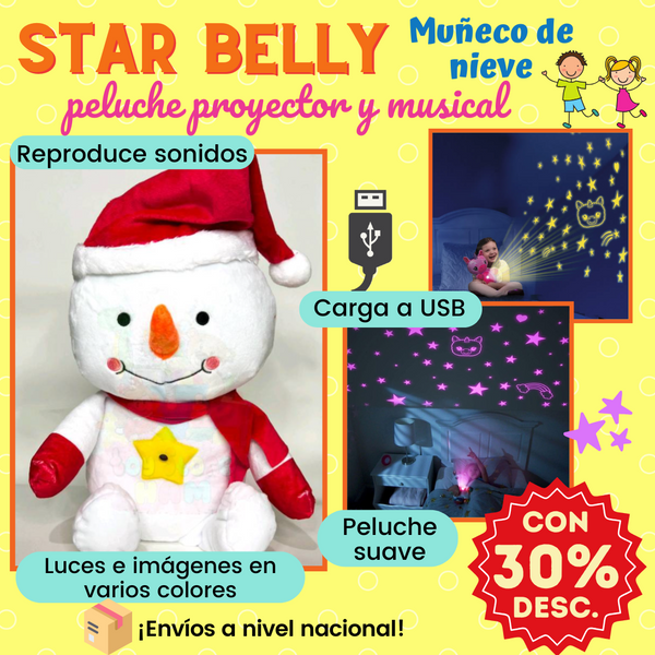 STARBELLY PELUCHE PROYECTOR Y MUSICAL – Tiendas Tana Online